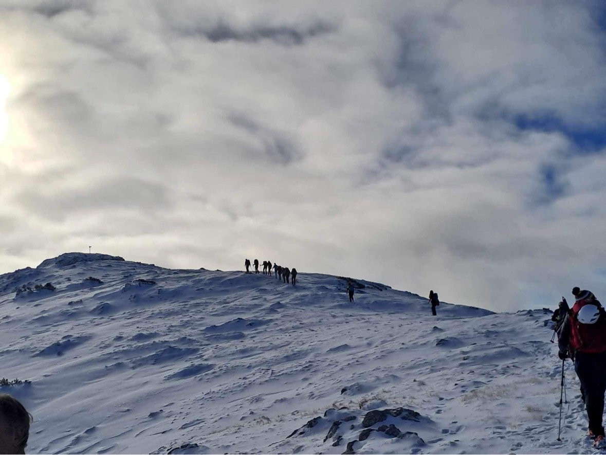 Kordeževa glava (Peca), 2125 m, 9. 12. 2023